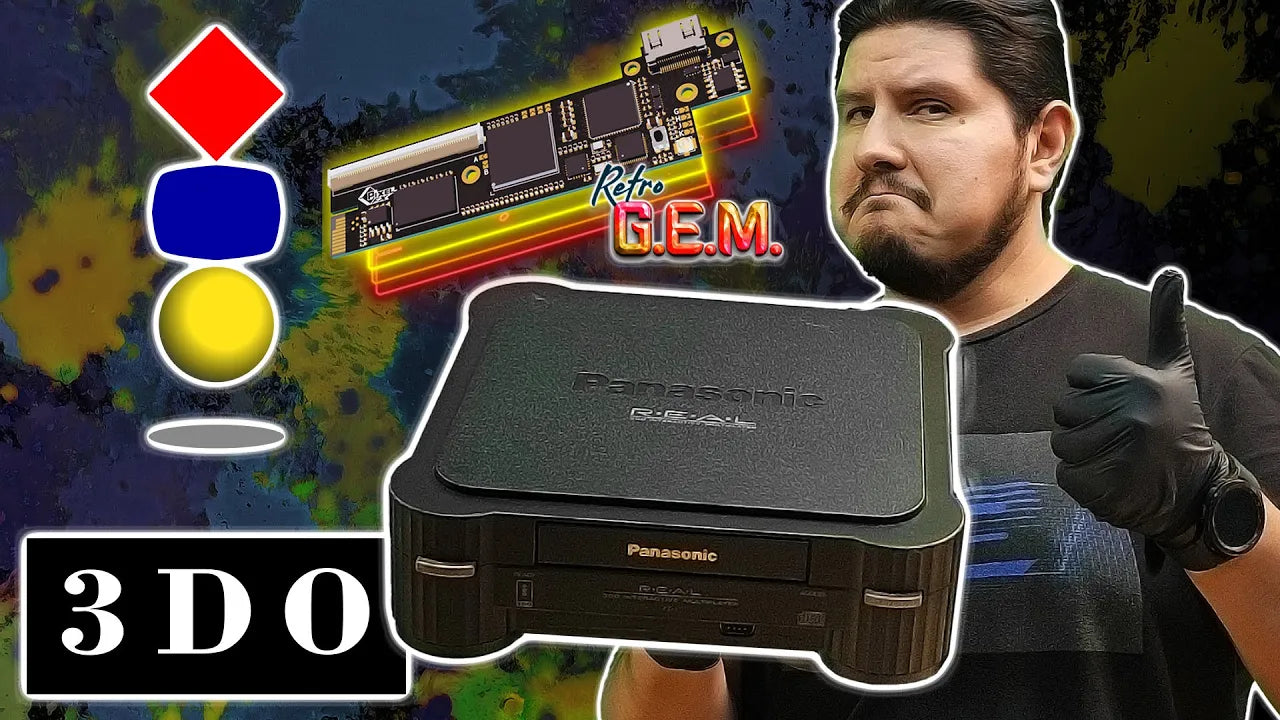 Panasonic 3DO FZ-1 Retro GEM Console – Nick's Electronic Repair