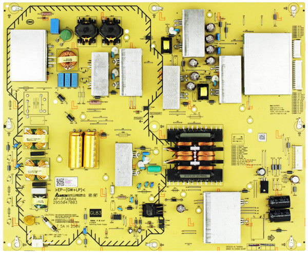 Sony XBR-75X850F 1-474-732-12 GL83 AP-P348AM A Power Supply/LED Drive ...