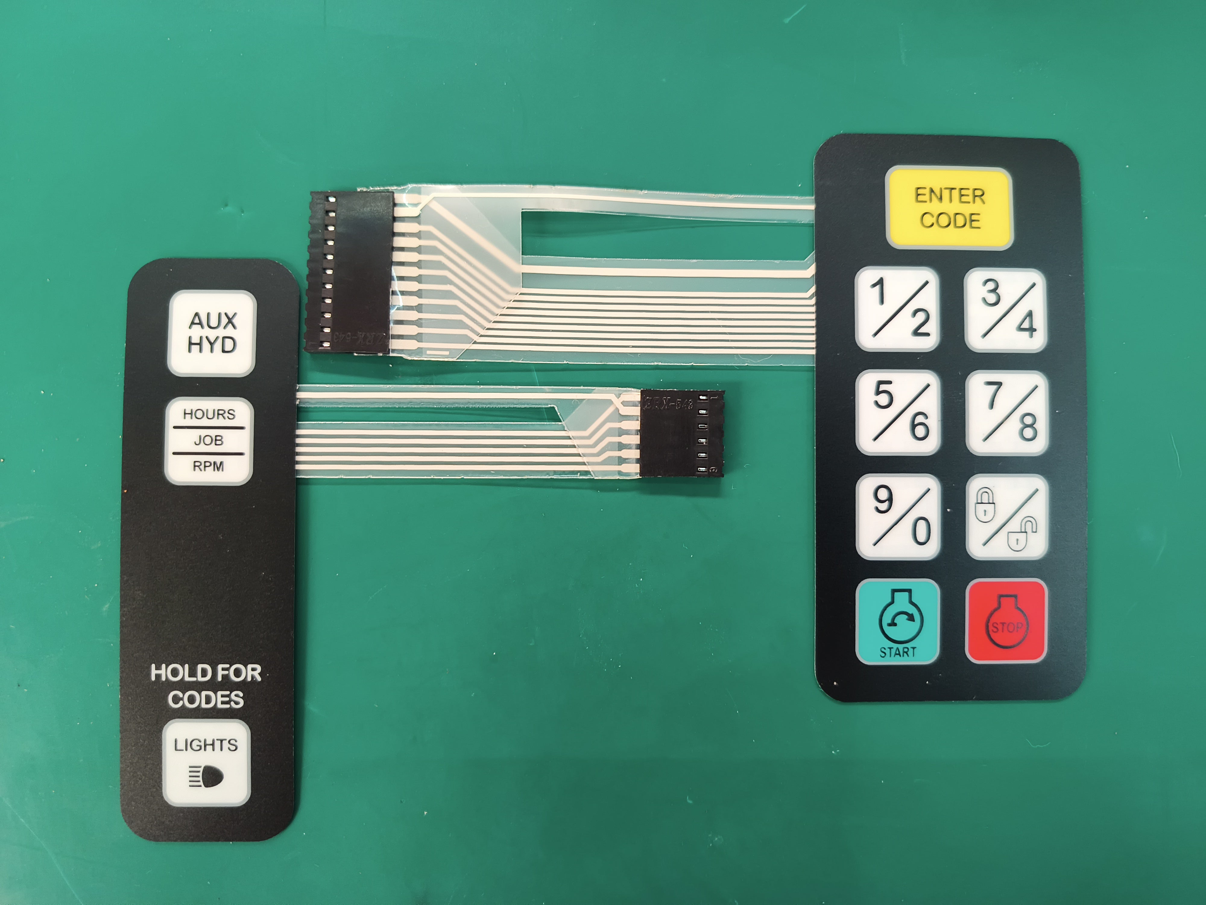 Replacement Bobcat Controller Base Panel Buttons Repair Kit – Nick's ...
